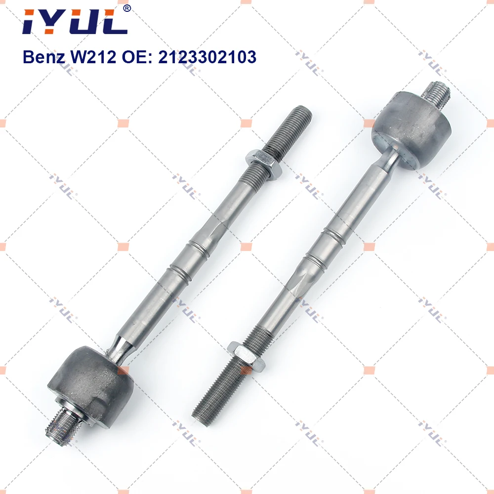 A-Pair-Front-Axle-Inner-Steering-Tie-Rod-Ends-Ball-Joint-For-Mercedes ...