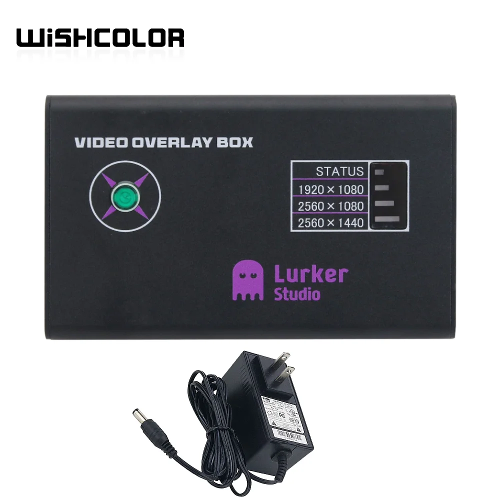 Wishcolor-DMAlurker-2K-144Hz-DMA-Fusion-Video-Overlay-Box-for-Silver ...