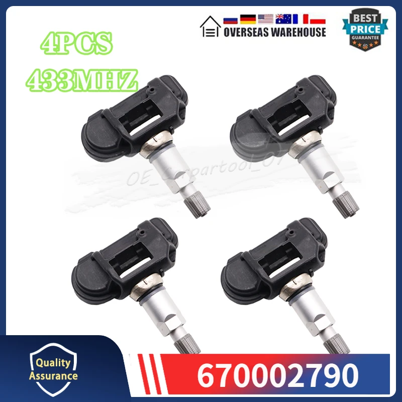 670002790-433Mhz-TPMS-Tire-Pressure-Monitor-Sensor-4PCS-For-Alfa ...