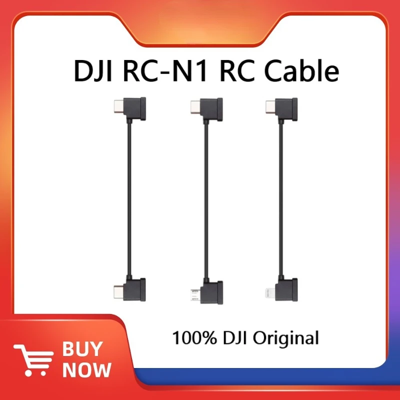 DJI RC-N1 RC Cable fro USB Type-C/Standard Micro USB/Lightning RC-N1 RC ...