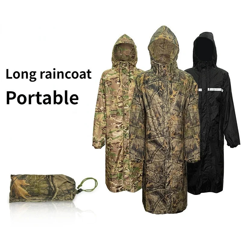 Long-Sleeve-Waterproof-Raincoats-Breathable-Military-Camouflage ...