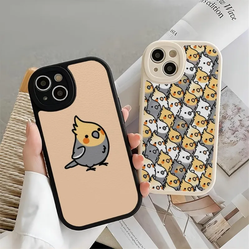 Chubby-Cockatiel-Parrot-Bird-Phone-Case-For-IPhone-12-11-13-14-Pro-Max ...