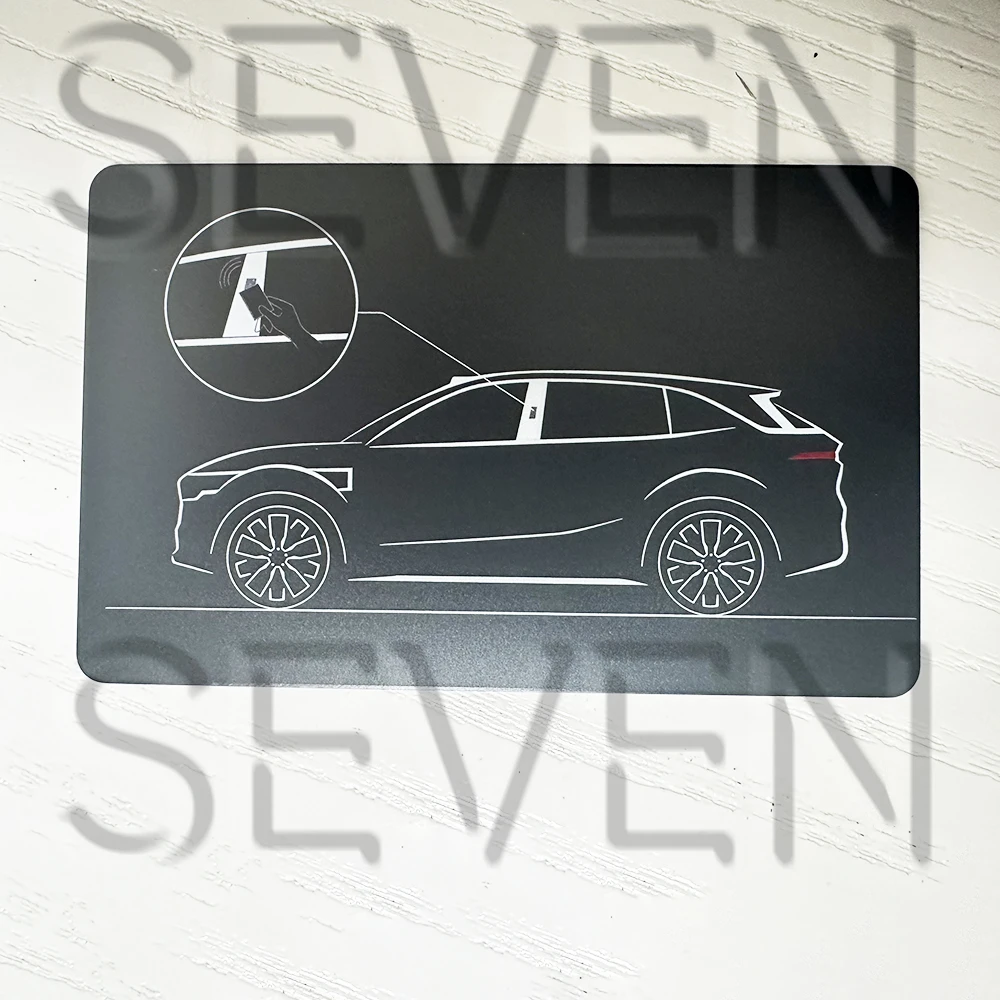 Car Keyless NFC Key Card for Zeekr 7X Car Smart Digital NFC Key Card ...