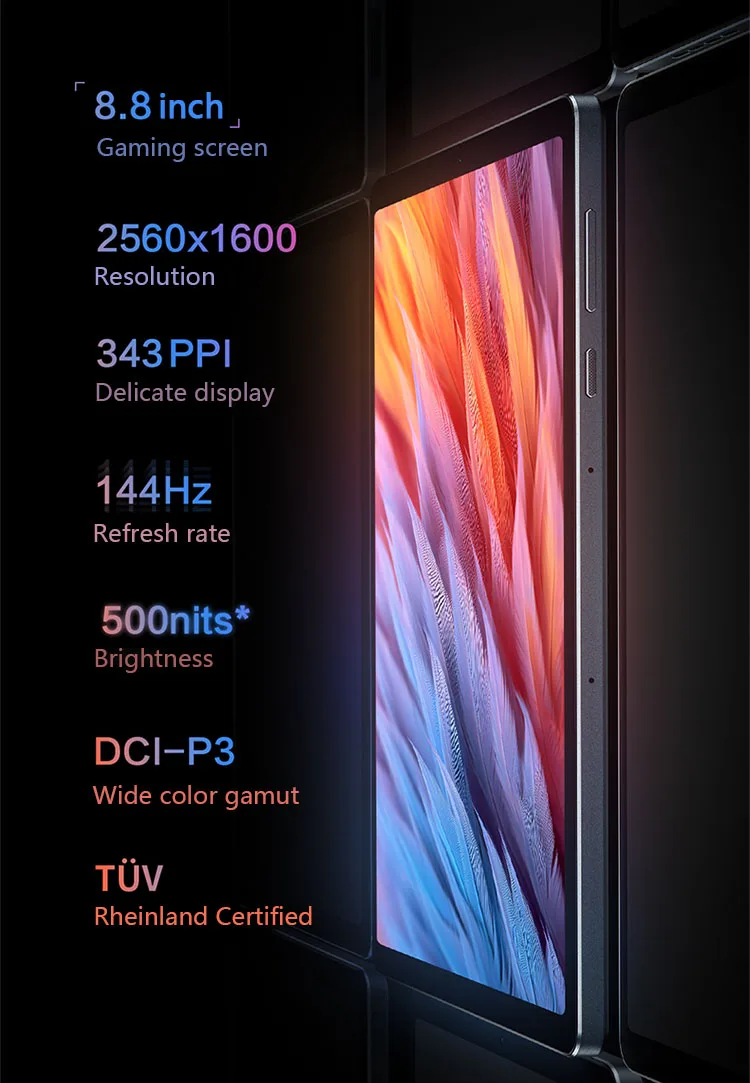 Lenovo Legion Y700 8.8-inch gaming tablet Snapdragon 8+ Gen1 2.5K 144Hz DCI-P3 WIFI 12+256GB ...