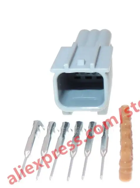 1ชุด6 Pin ด้านหลังกล้องสำหรับ Toyota 6188-5404 6189-7065 90980-12790รถ ...