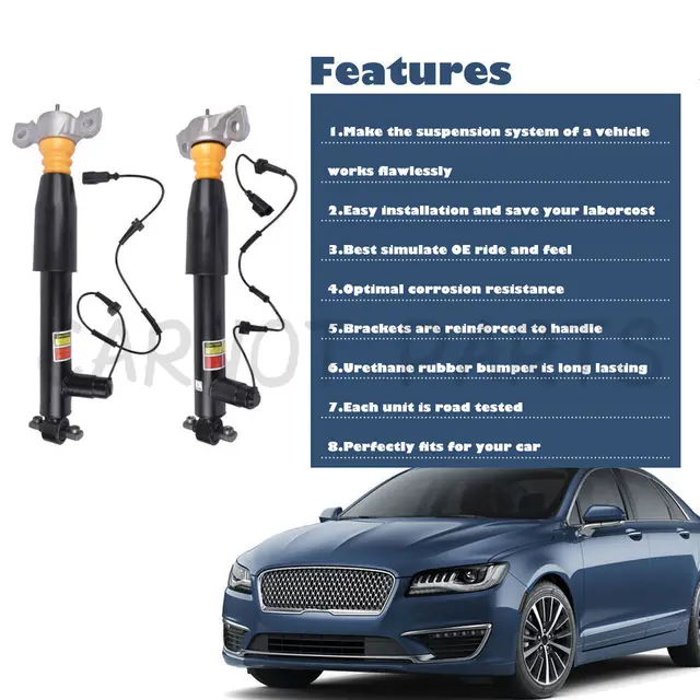 Electronic Shock Absorbers 2X Rear Shock Absorbers Struts W/Electronic ...