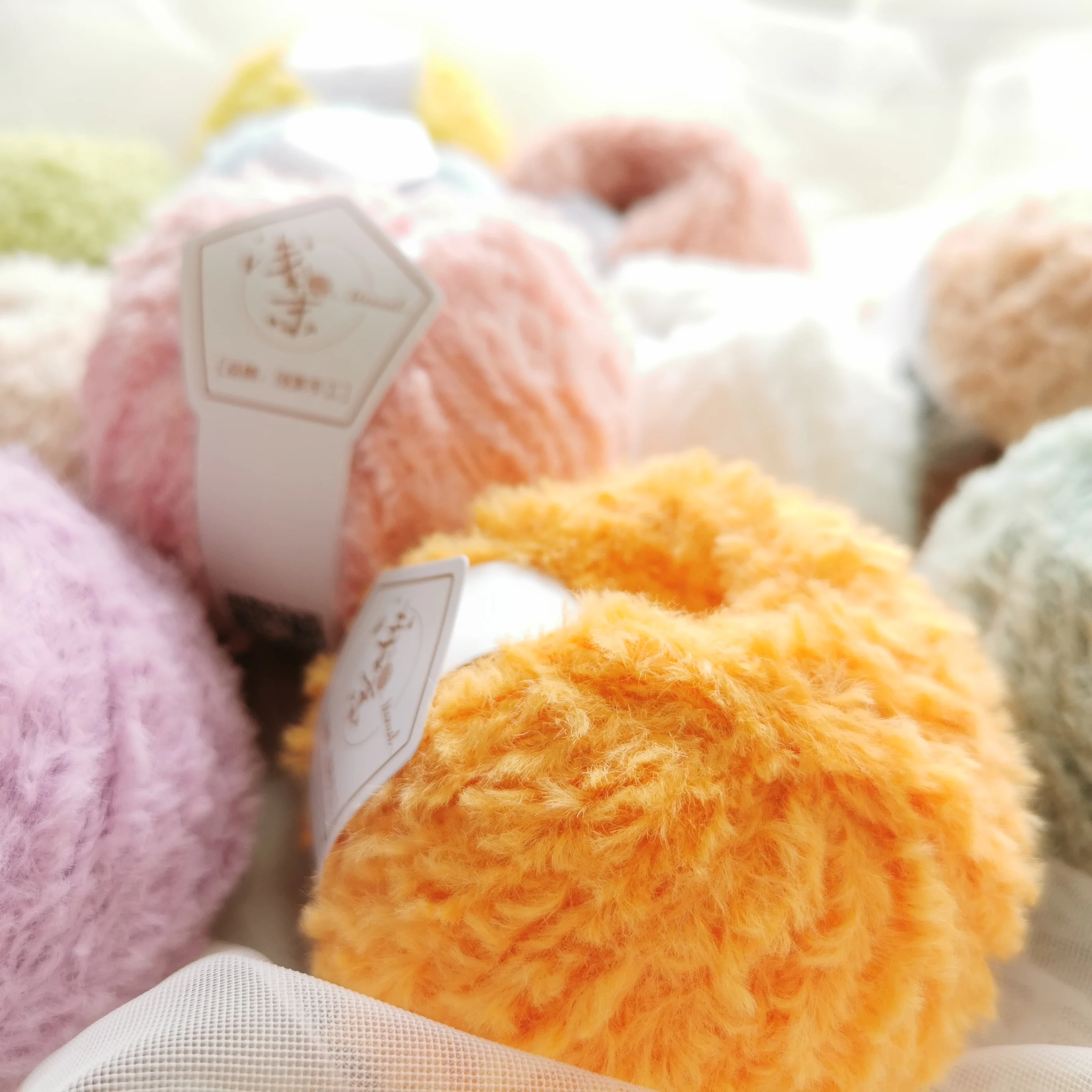 40g-Fur-Yarn-DIY-Soft-Hand-Knitting-Thread-Warm-Baby-Yarn-Woven-Sweater ...