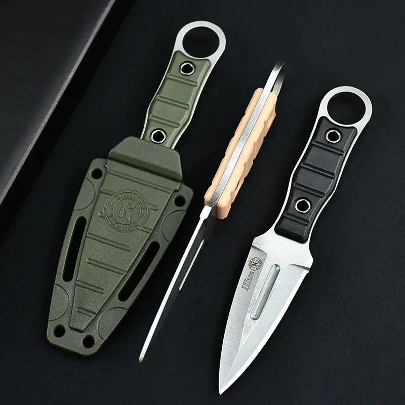 Outdoor-multi-functional-straight-knife-portable-knife-mountain ...