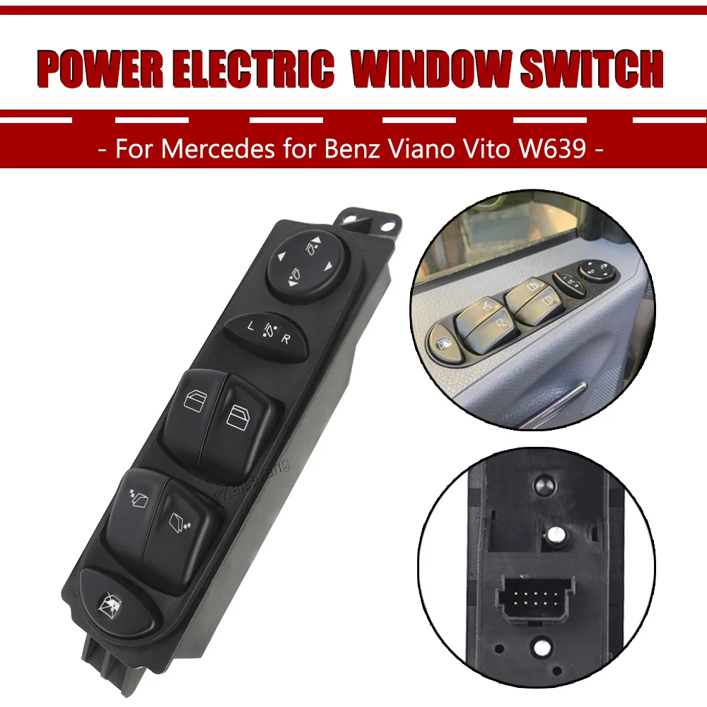 Master-electric-Power-Window-Control-Switch-for-Mercedes-Benz-Viano ...