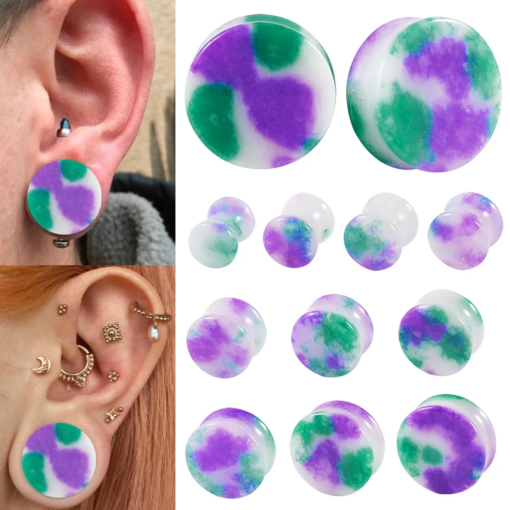 1PC-Solid-Stone-Ear-Plugs-Gauges-Earrings-Women-Men-Flesh-Tunnel ...