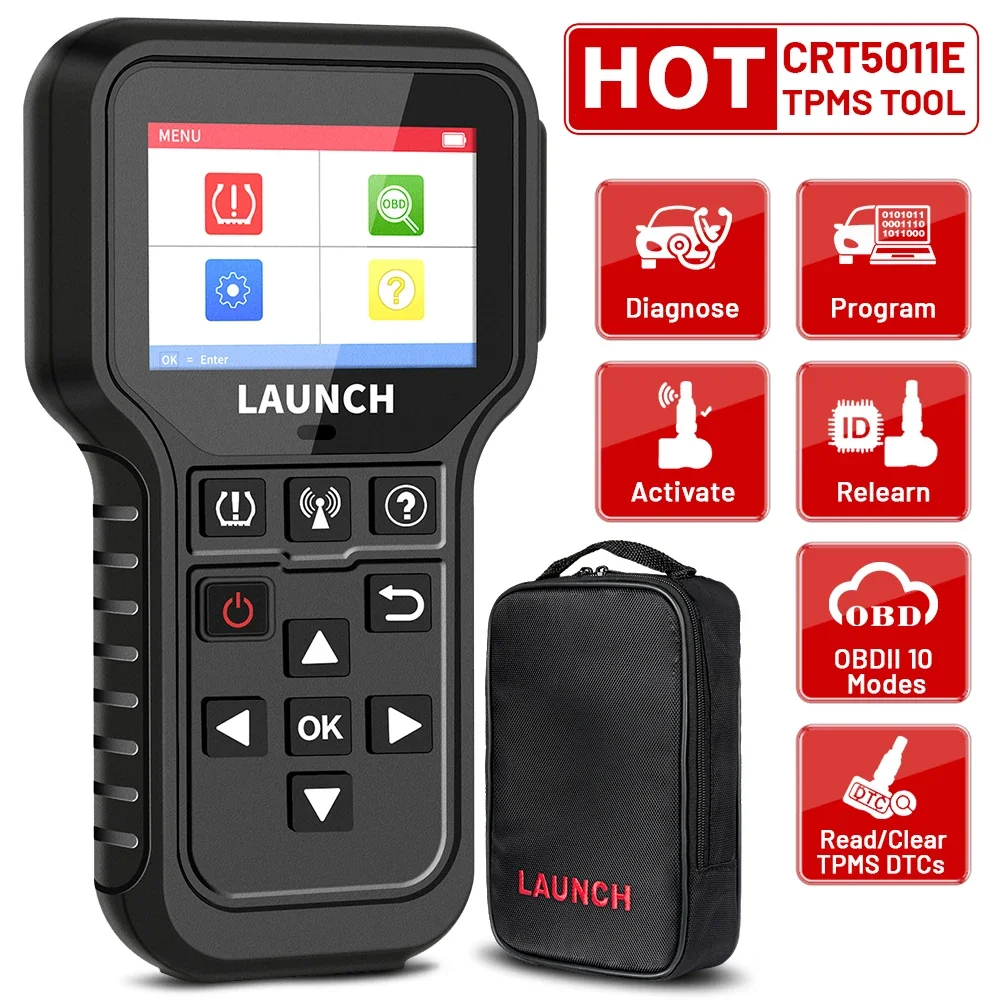 LAUNCH-X431-CRT5011E-TPMS-Diagnostic-Tool-Tire-Pressure-315MHz-433MHz ...