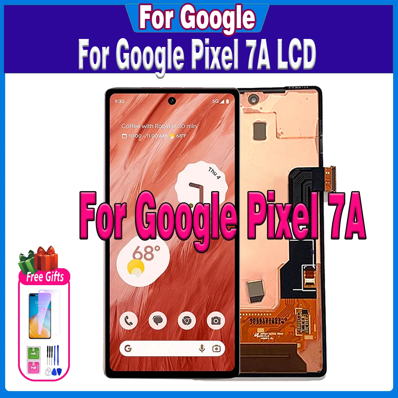 Tested-For-Google-Pixel-7a-LCD-GWKK3-GHL1X-Display-Touch-Screen-For ...
