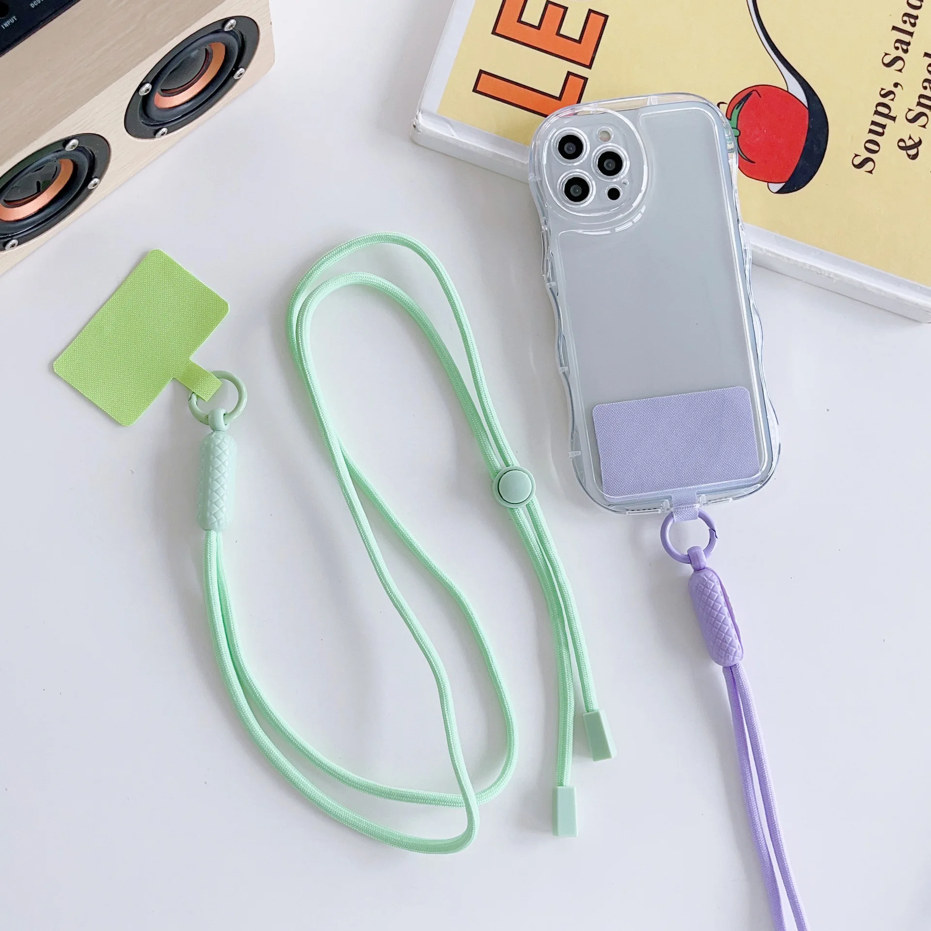 Adjustable-Smartphone-Charm-Rope-Neck-Strap-Phone-Case-Lanyard-with ...