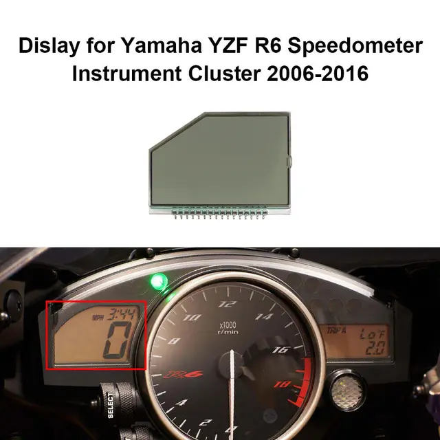 99 02 Yamaha R6 Speedometer Diagram