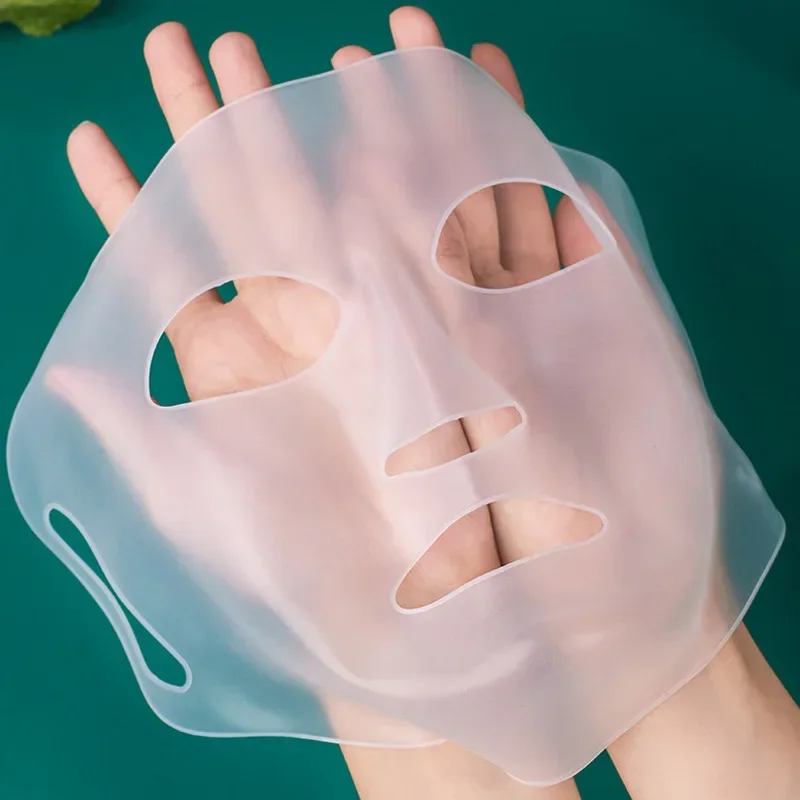 2 Color Separable Silicone Mask Reusable Hanging Ear Lifting Full Anti ...