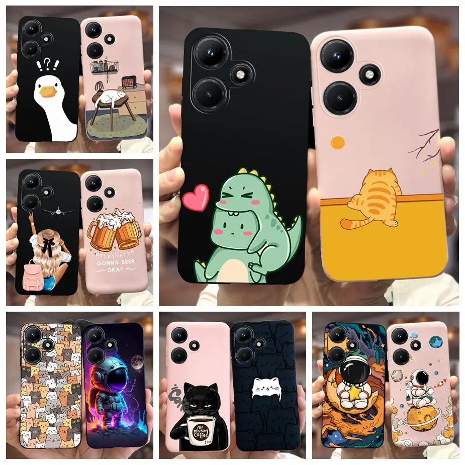 For-Infinix-Hot-30i-Case-Hot30-Play-X6835-Cute-Cartoon-Cover-Soft ...