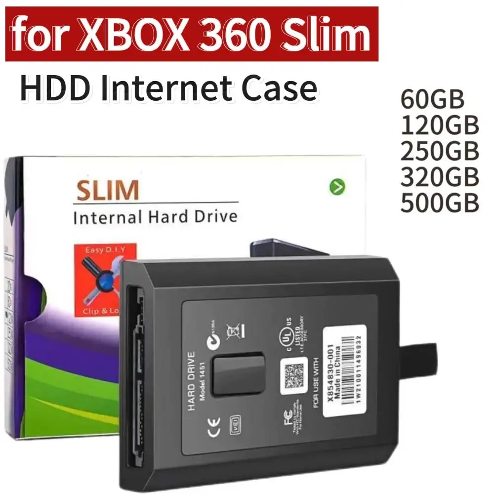 HDD-60-120-250-320-500GB-Hard-Drive-Disk-For-Xbox-360-Slim-Xbox-360E ...