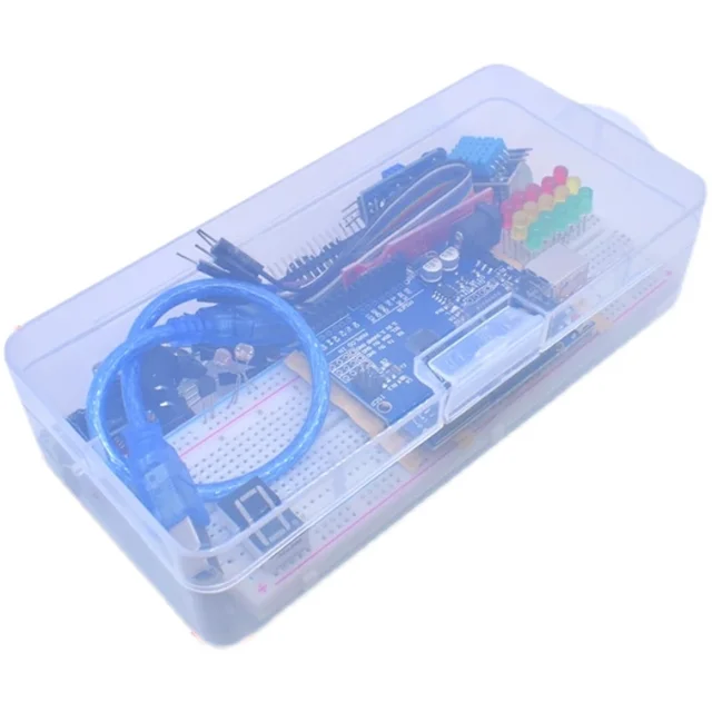 Starter Kit for Arduino Uno R3 Breadboard Basic simple learning kit ...