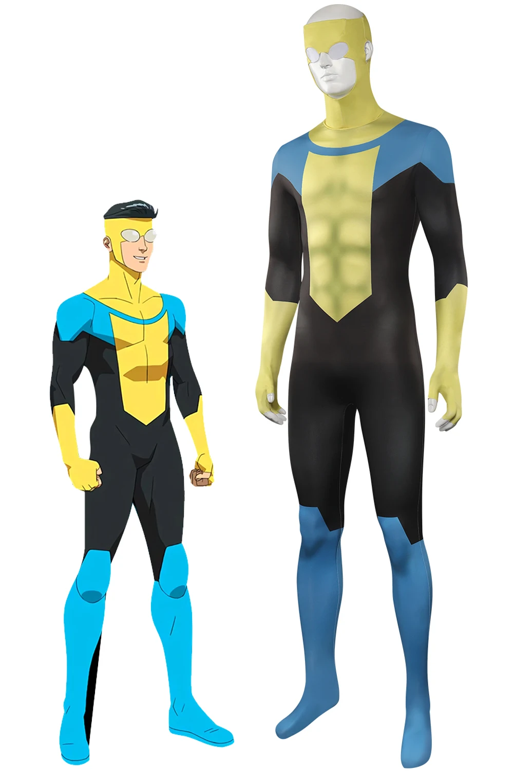 Anime-Cartoon-Invincible-Mark-Grayson-Cosplay-Men-Costume-Male ...