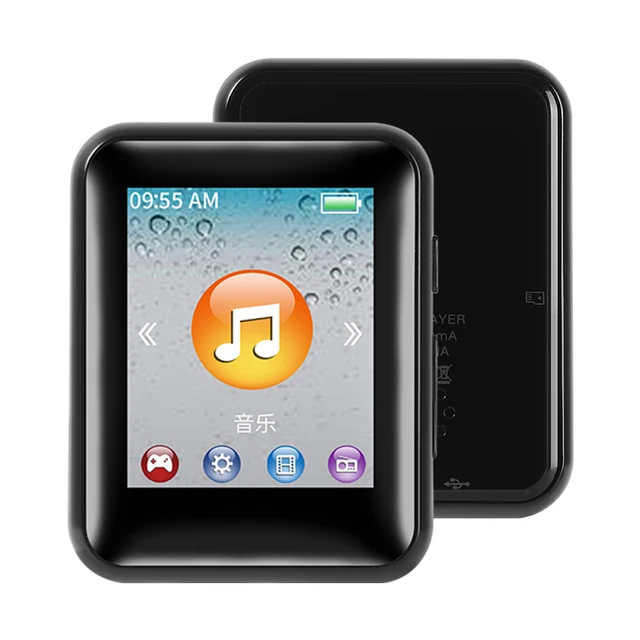 Metal Full Screen 3.0-inch MP3 Music Player Bluetooth 5.0 External Play ...