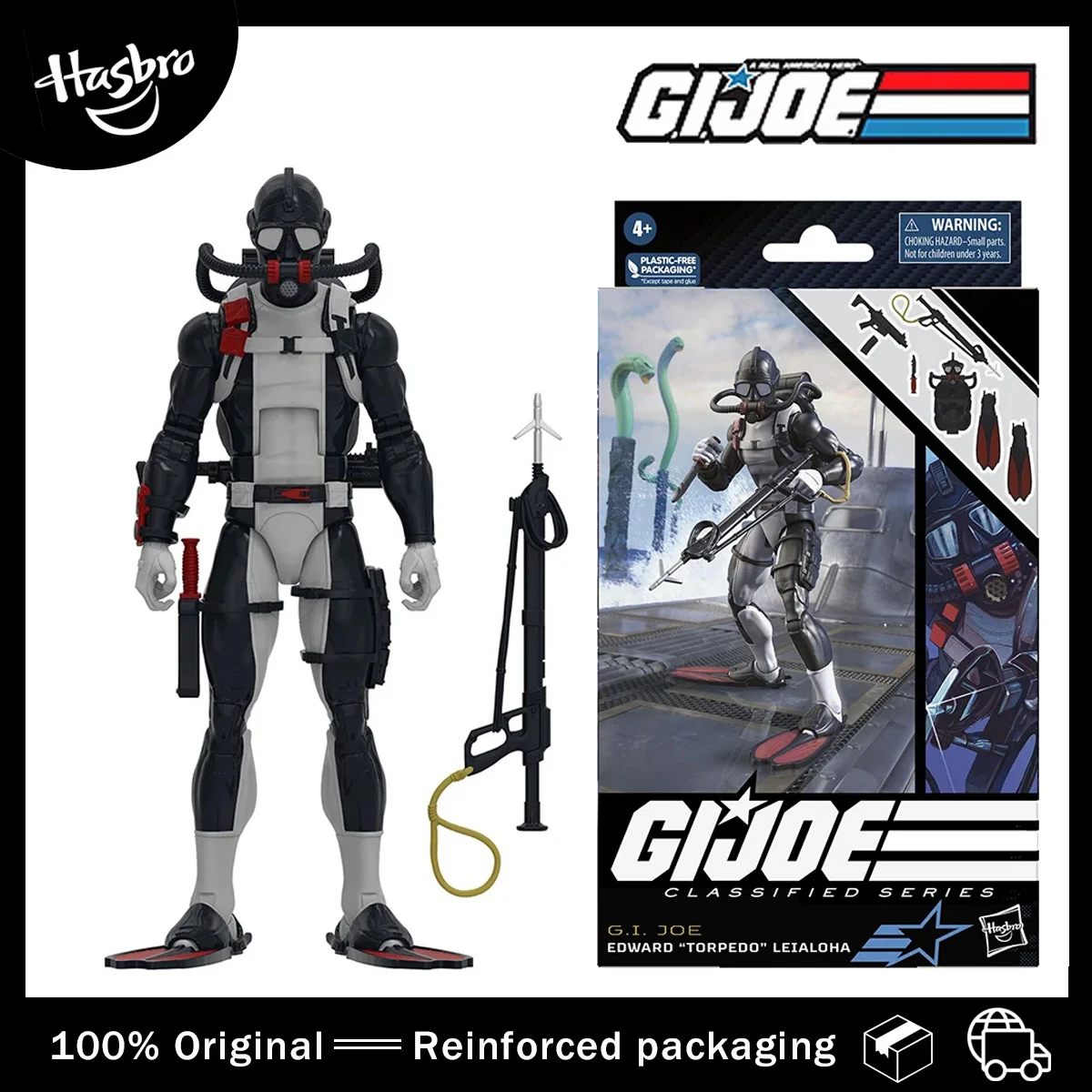 In Stock G.I. Joe Classified Series 73 Edward “Torpedo” Leialoha 15CM ...