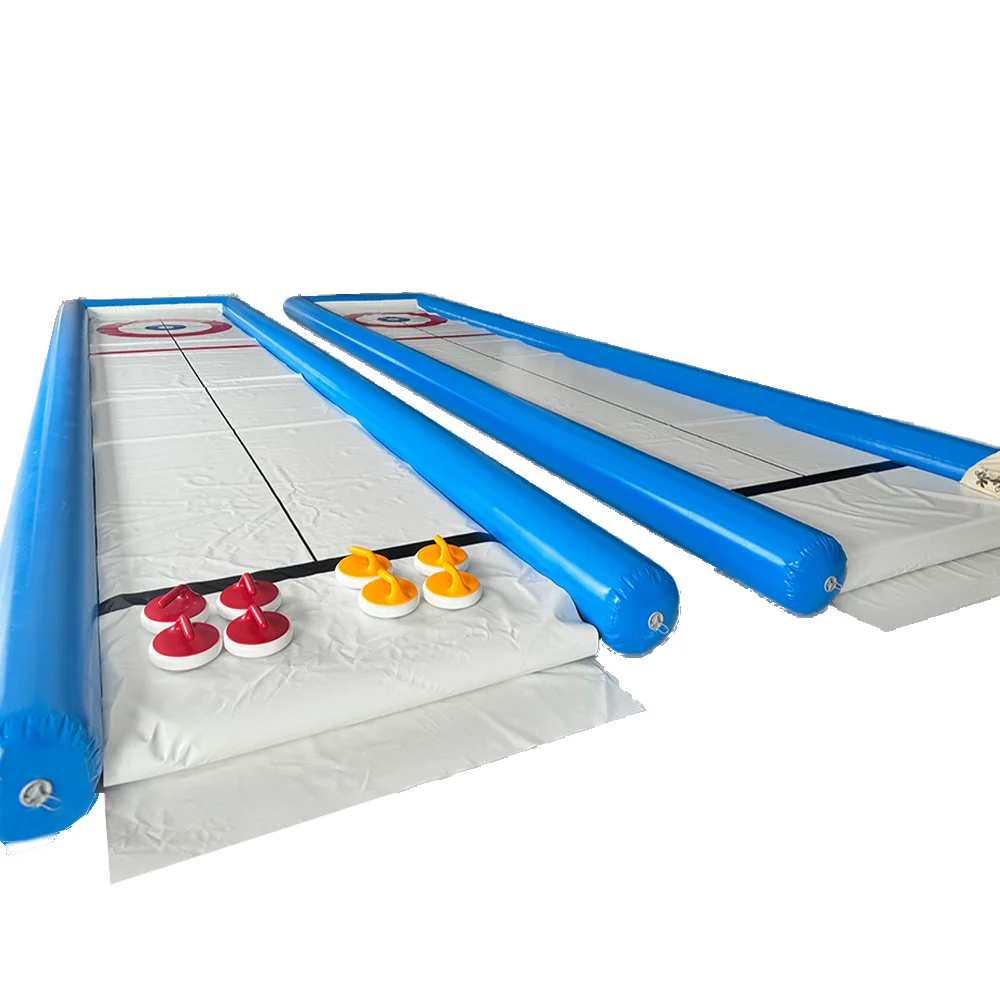 Inflatable Mobile Curling Rink: My Real Experience Playing Indoor ...