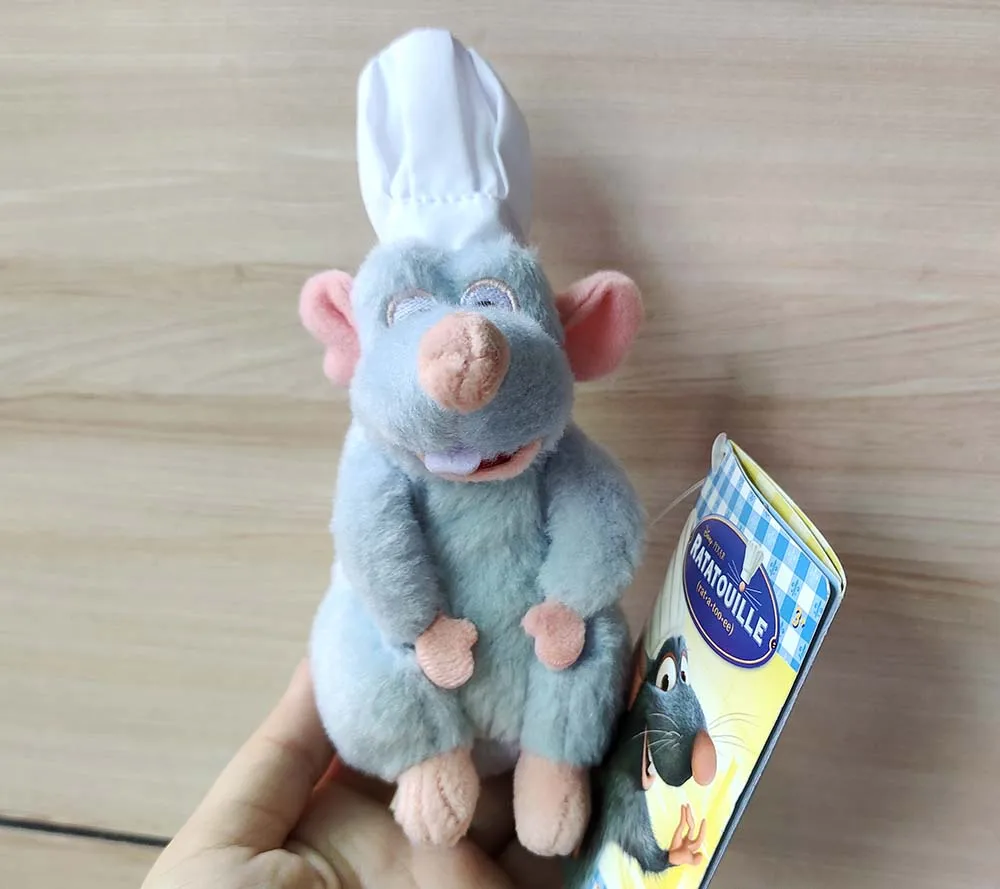 Japan-Authentic-Disney-Ratatouille-Chef-Remy-Magnetic-Shoulder-Plush ...