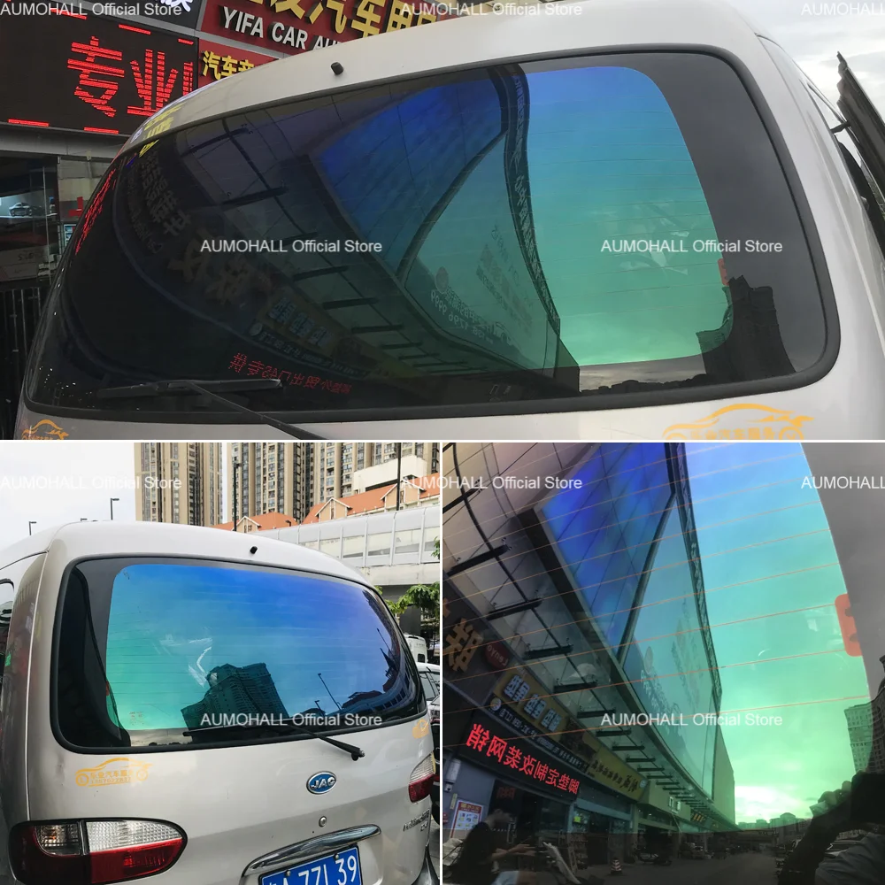 VLT-18-Blue-Green-Chameleon-Car-Rear-Windshield-Privacy-Foils-Back ...