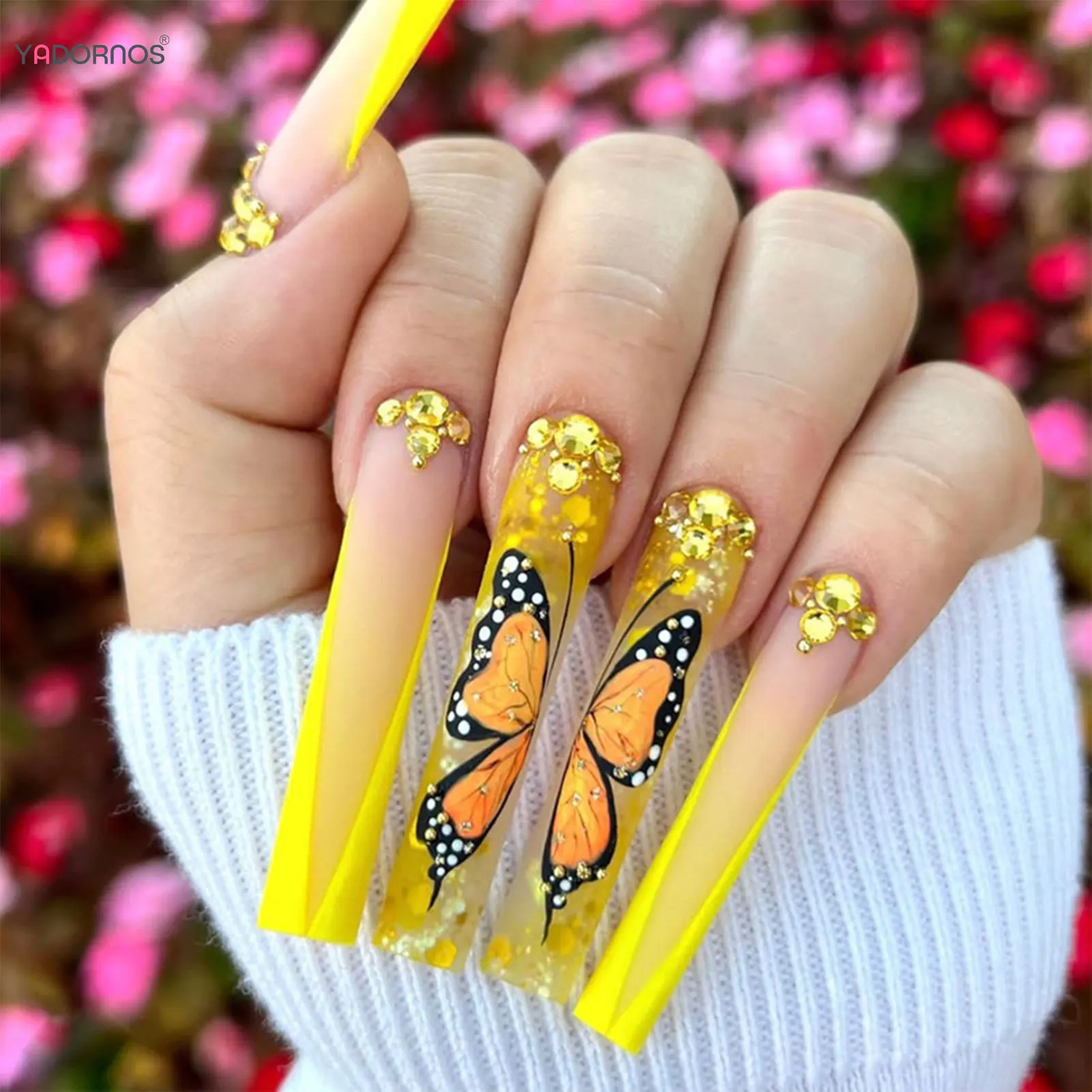Bright Acrylic Nails