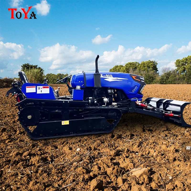 Crawler-diesel-cultivator-Rototiller-Trenchers-Mini-Tractors-Grass ...