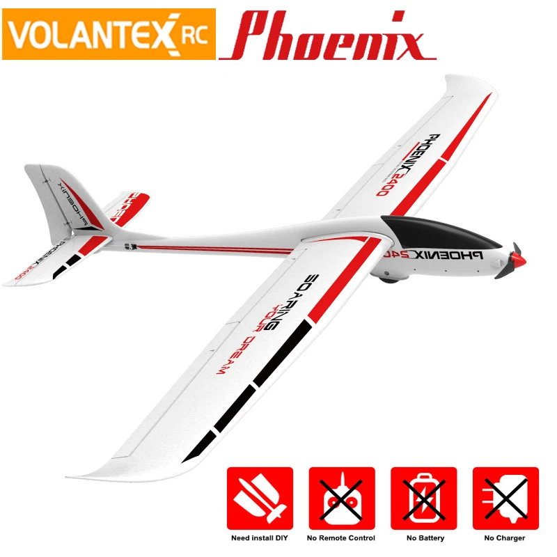 Volantex 759-3 Phoenix 2400 2400mm 5CH FPV Wingspan EPO RC avión ...