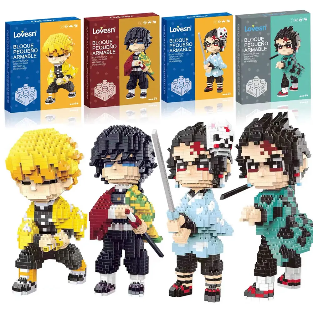 Anime-Demon-Slayer-Building-Blocks-Kimetsu-No-Yaiba-Kamado-Tanjirou ...