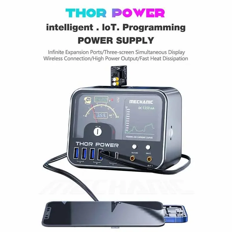 MECHANIC-Thor-Power-Adjustable-DC-Regulated-Power-Supply-Expansion ...
