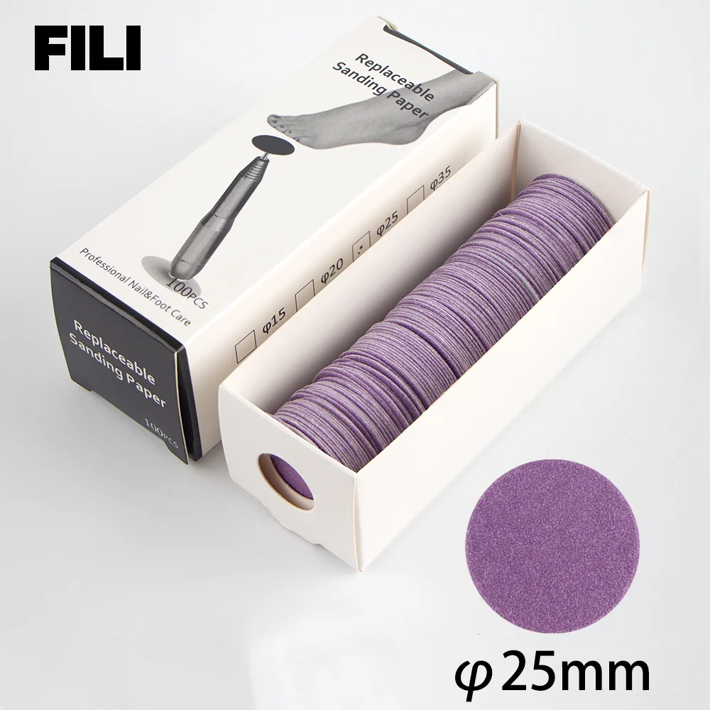 FILI Foot Dead Skin Sandpaper Pedicure Tool For Electric Foot File ...