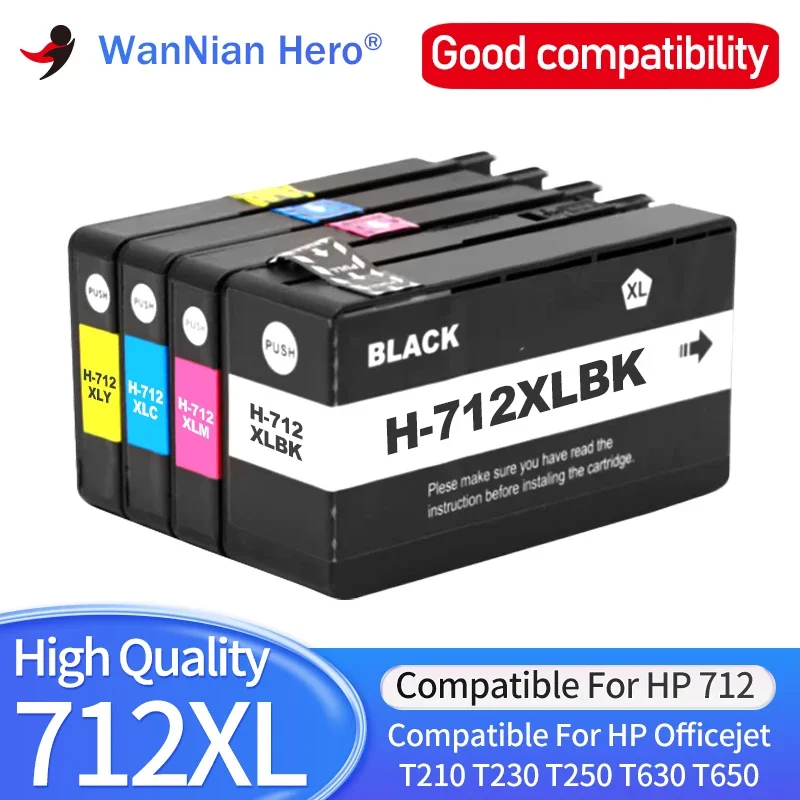 712-XL-712XL-Ink-Cartridge-3ED71A-3ED67A-Compatible-for-HP712-for-HP ...