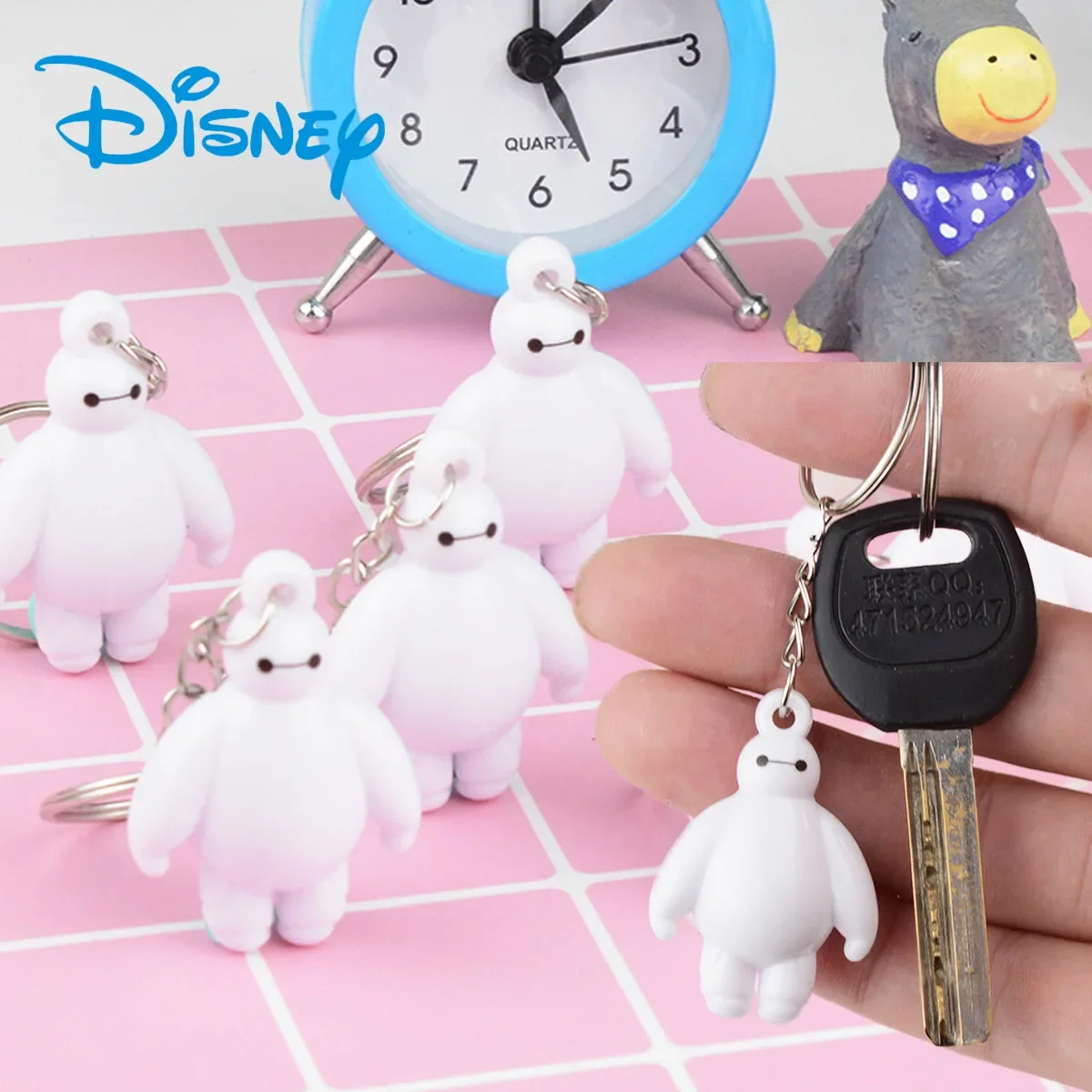 Anime-Disney-Baymax-Keychain-Big-Hero-6-Cartoon-Doll-Pendant-for-Boys ...
