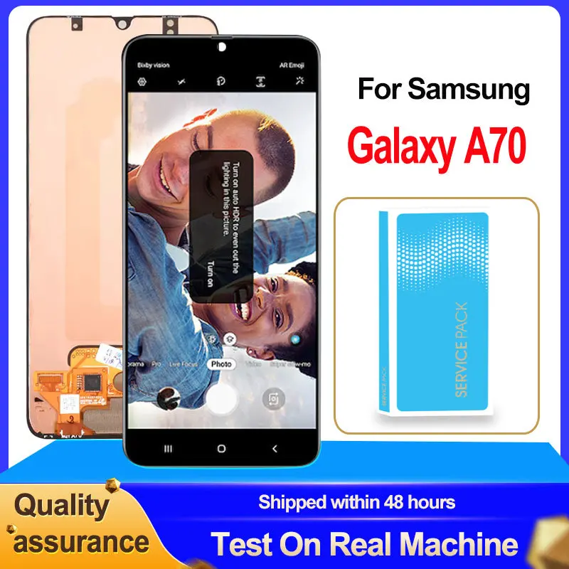 Oled / Original Super Amoled Display For Samsung Galaxy A70 Lcd A705 ...