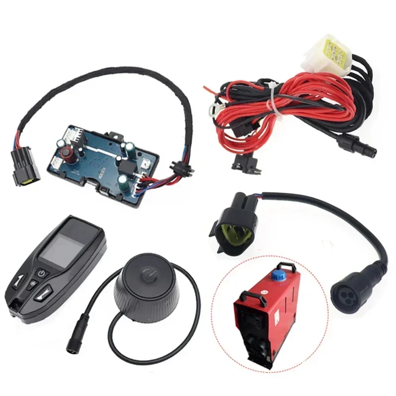 12V-24V-Car-Heater-Remote-Controller-LCD-Monitor-Switch-Diesel-Heater ...