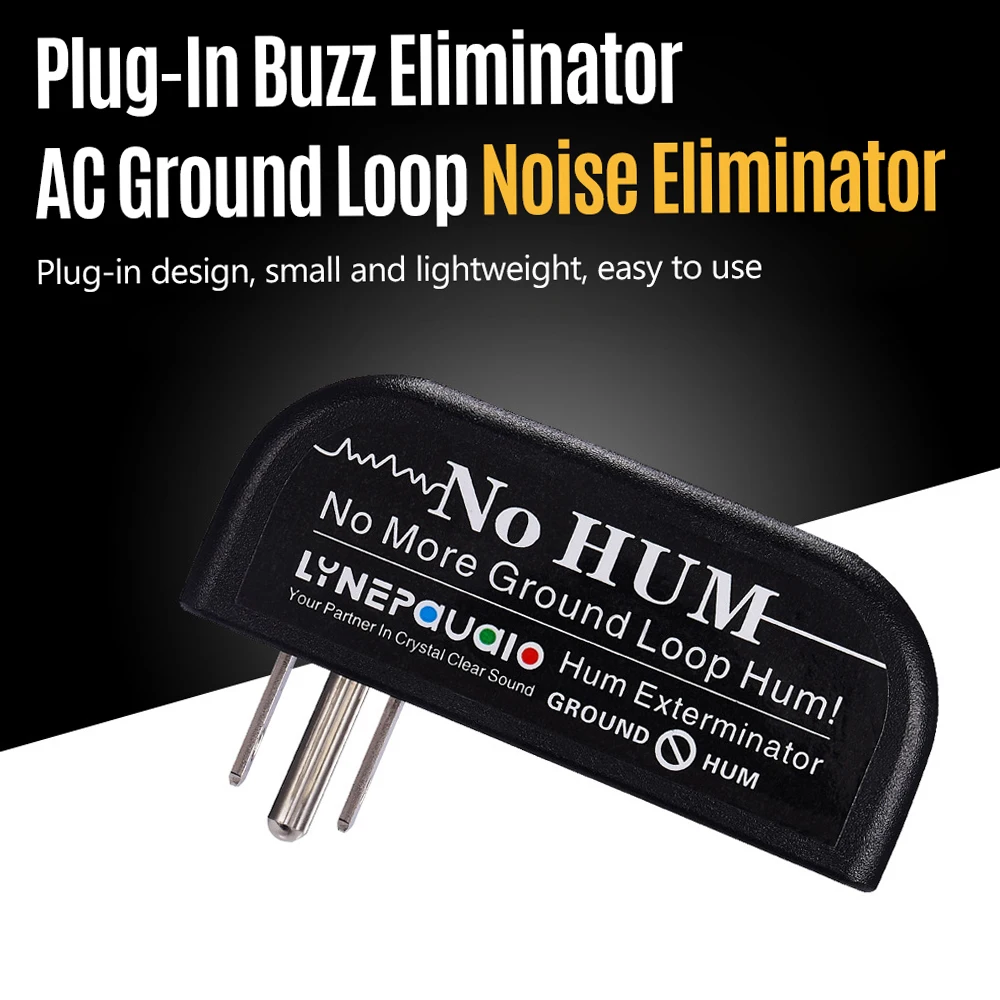 LYNEPAUAIO-B983-Buzz-Eliminator-AC-Ground-Loop-Noise-Eliminator-Plug-In ...