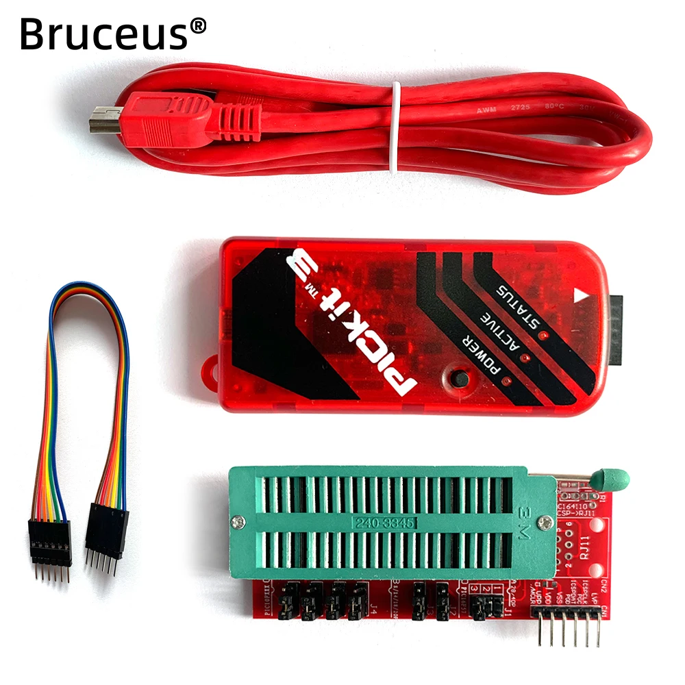 Pickit3-Kit3-Programmeur-Offline-Programmeren-Pic-Microcontroller-Chip-Monopolie-Pic-Programmeur ...