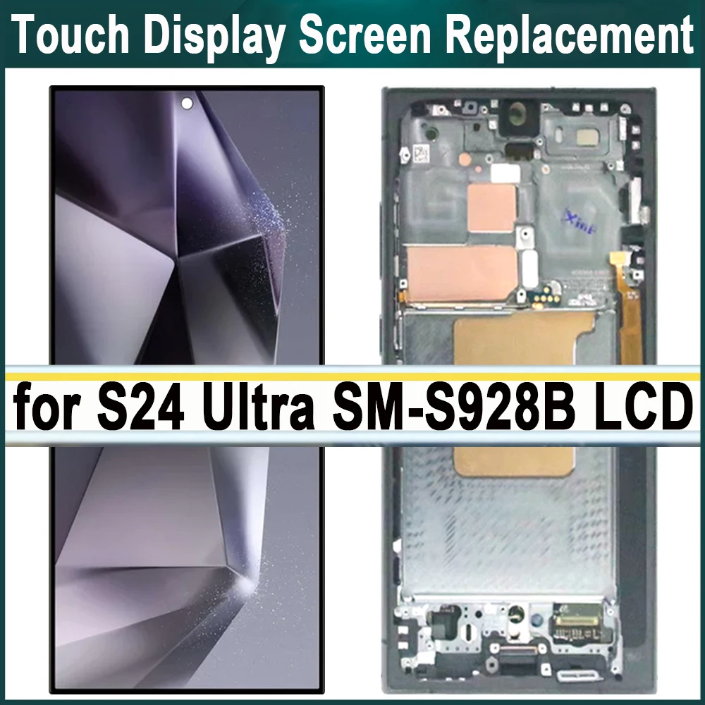 High Quality AMOLED Display Replacement For Samsung S24 Ultra SM-S928B ...