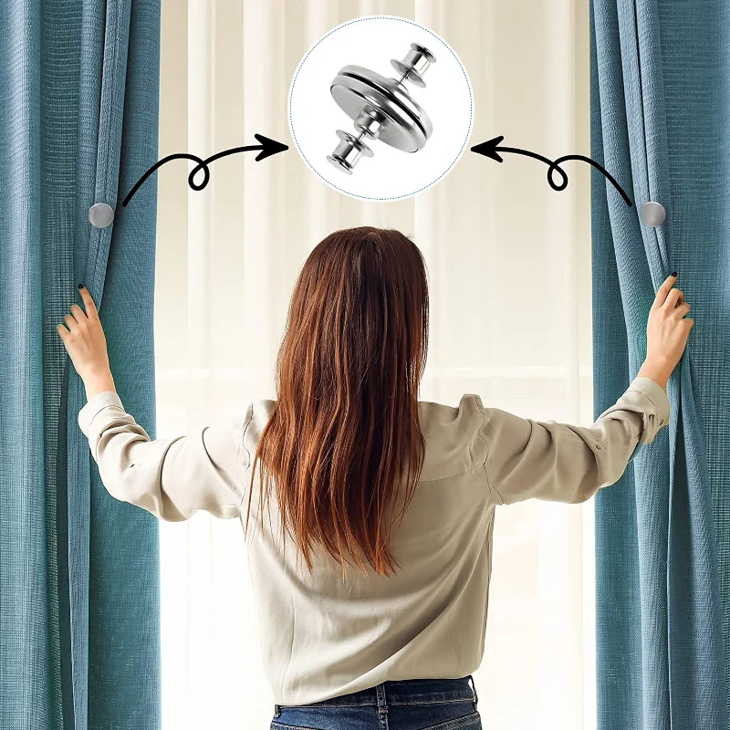 Magnetic Curtain Clips