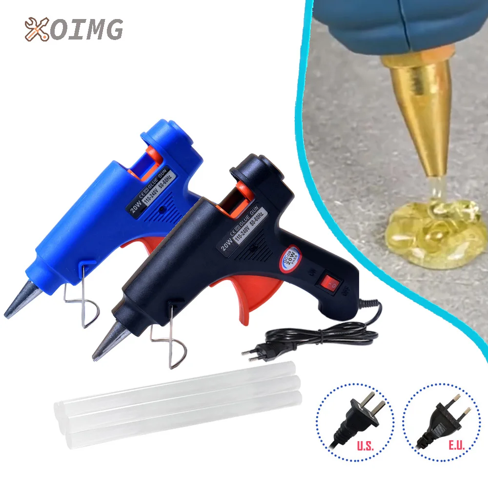 OIMG-20W-Hot-Melt-Glue-Gun-Mini-Household-Industrial-Guns-Heat ...