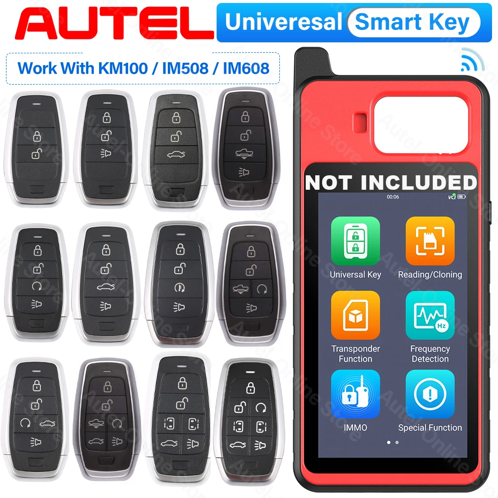 Autel-Car-Universal-Smart-Key-Autel-Remote-Key-for-MaxiIM-KM100-IM508 ...