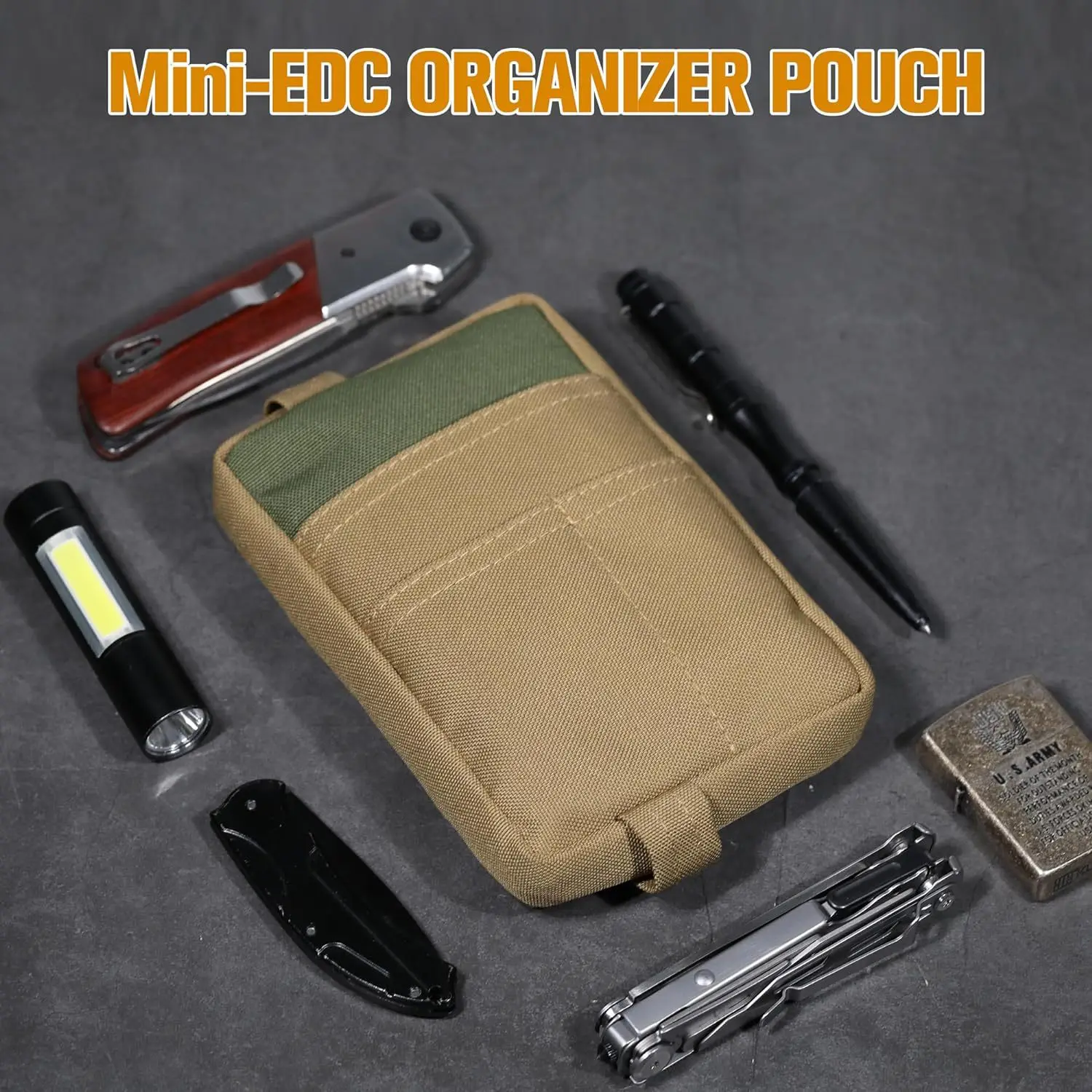 EDC-Pocket-Organizer-for-Men-Small-EDC-Pocket-Utility-Pouch-Flashlight ...