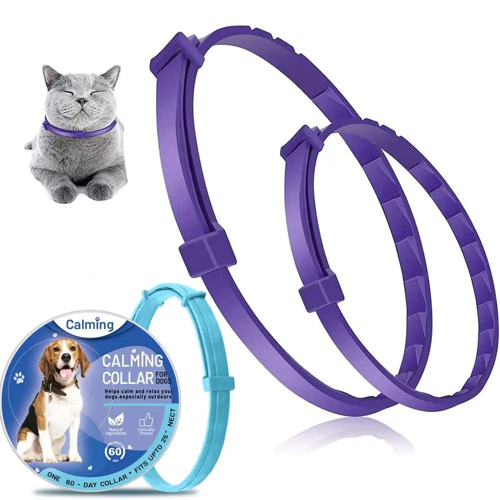 TPR-Adjustable-Waterproof-Soothing-Pet-Calming-Collar-Dog-Cat-Necklace ...