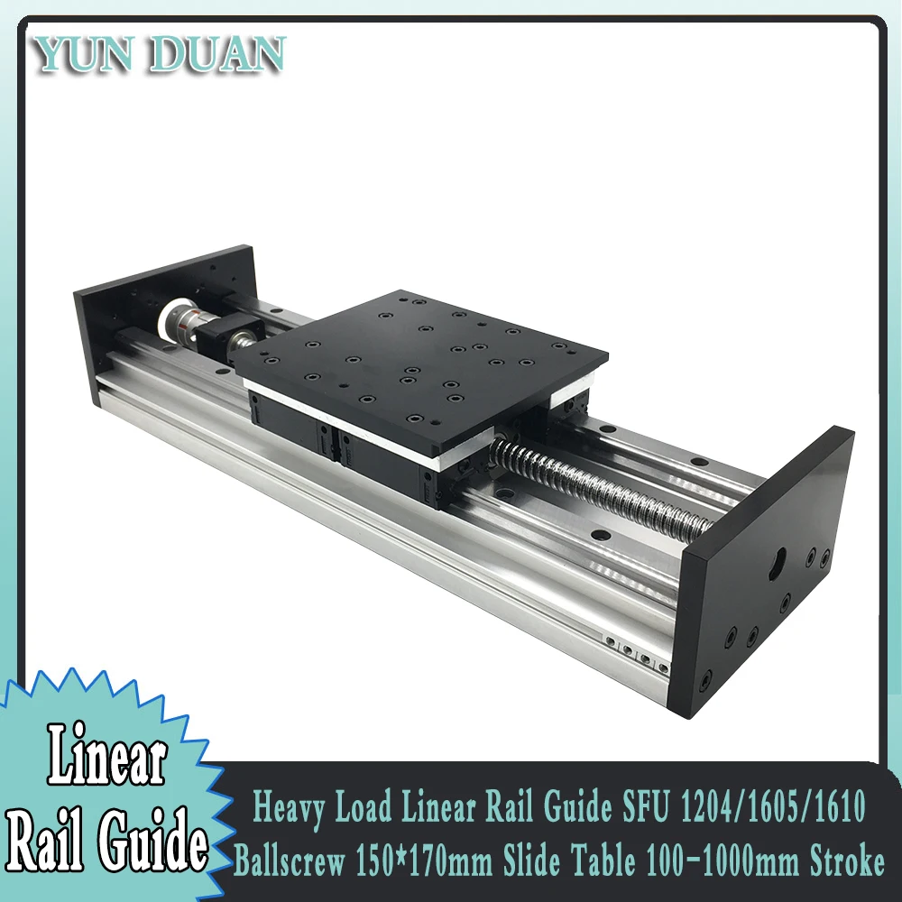 Heavy-Duty-Linear-Slide-Table-HGR20-Guide-Rail-4PCS-HGR20-Automations ...
