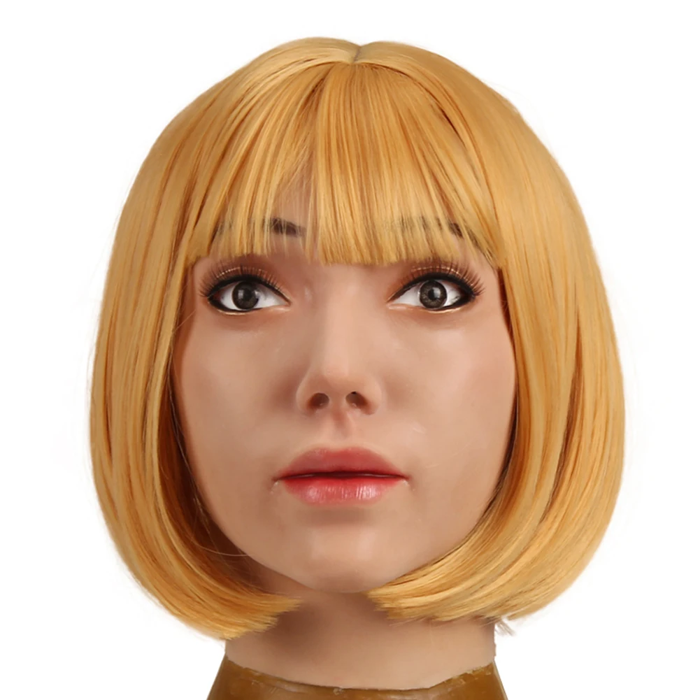 M-scara-de-silicona-realista-para-mujer-disfraz-de-travestis-Drag-Queen ...