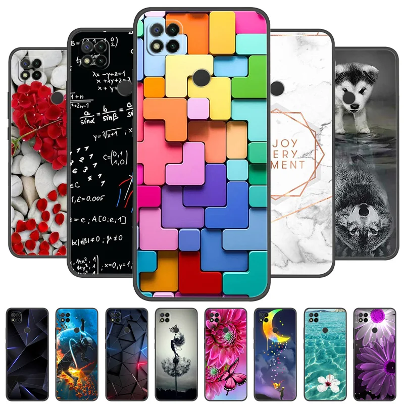 for Xiaomi Redmi 9C NFC Case Soft TPU Silicone Phone Covers for Redmi ...