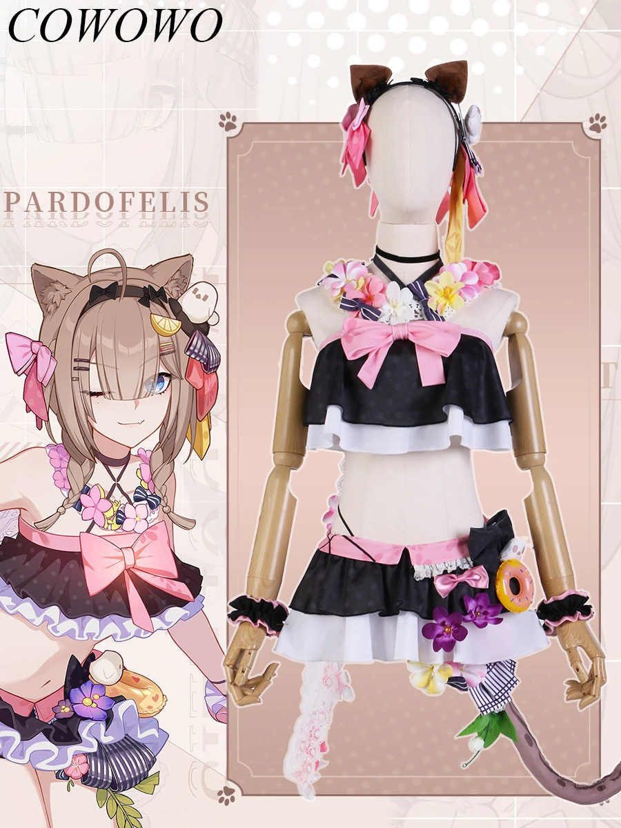 Cowowo Anime! Honkai Impact 3rd Pardofelis Cat Swimsuits Game Suit Sexy ...